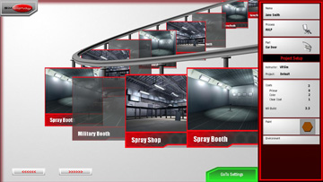 SimSpray the painting and coating simulator