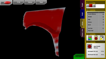 SimSpray the painting and coating simulator